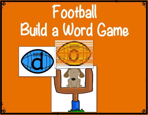 First Grade Football Themed Literacy & Math Centers & Activities