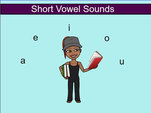Short Vowels Interactive Smartboard Activity by Nspired101 | TPT