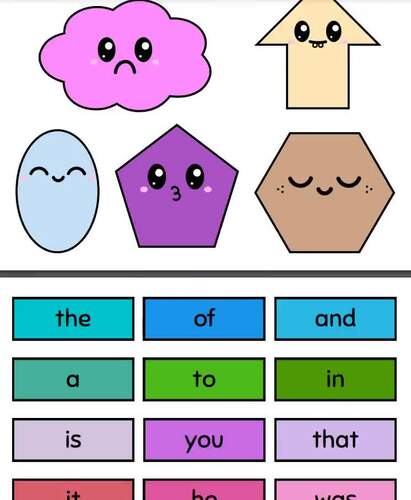 Learning Wall | Alphabet | Numbers | Sight Words | Shapes | Colors ...