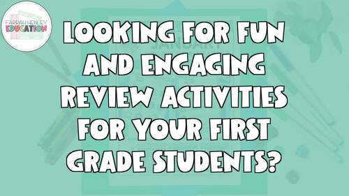 First Grade January Activities for Winter No Prep Printables Review