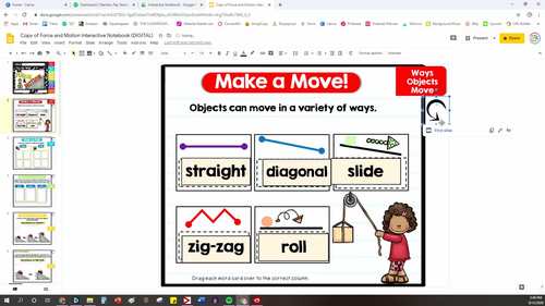 Force & Motion Interactive Notebook - Laws of Motion, Gravity/Friction ...