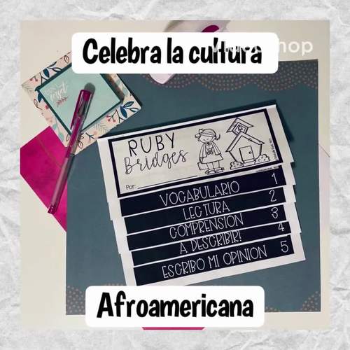 Ruby Bridges | Black history month Spanish by Joyfully Dual | TPT