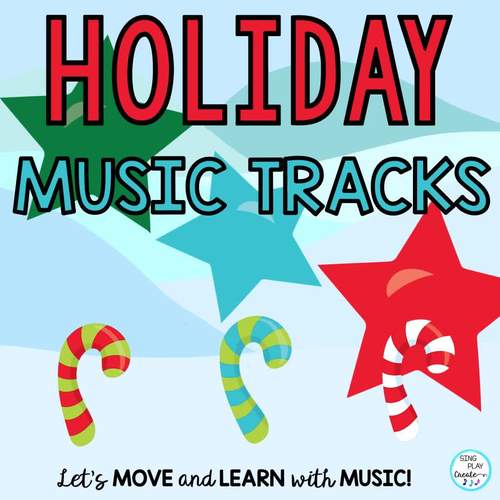 Holiday Brain Break, Music and Movement Instrumental Background Music ...
