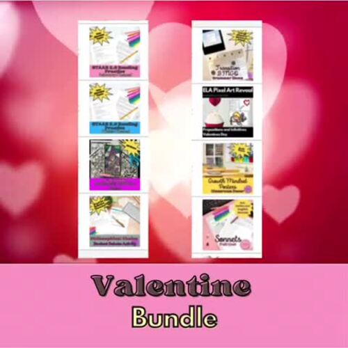 Valentine Mega Bundle by Schmegini's ELA Resources | TPT