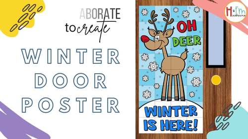 New Years Door Decoration │ Bulletin Board │ Collaborative Art Poster ...