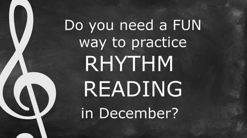 Christmas Music Activities Interactive Rhythm Flash Cards for ...