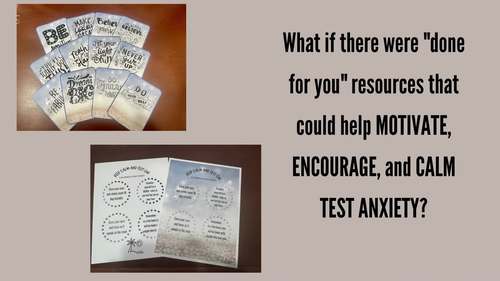 Positive Testing & Year Round Posters/Motivating Notes for Students ...