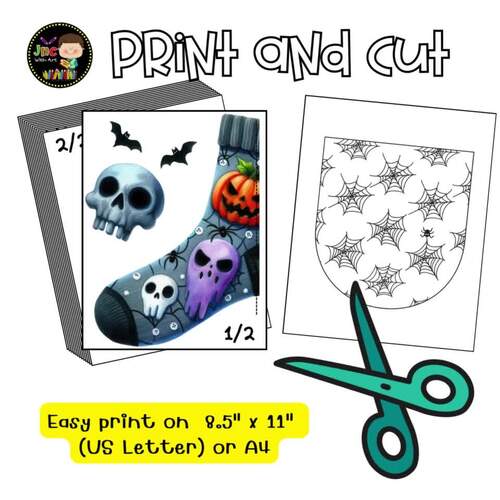 Halloween Bulletin Board Kit Trick or Treat Door Decor Editable by JNC ...