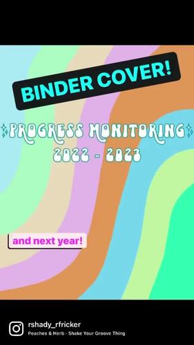 Editable IEP Progress Monitoring Binder by Rachael and Rachel | TPT
