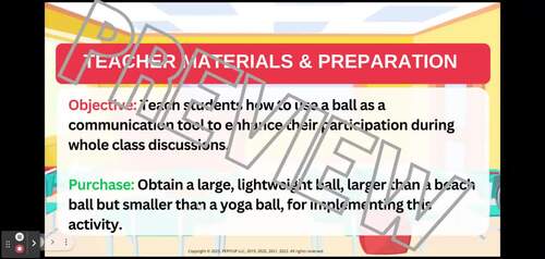 One Mic | Whole Class Discussion Tool | Materials Required! by PEP DECKS