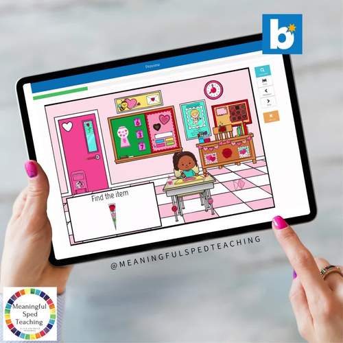 Valentine's Day Scavenger Hunt WH Question Scene Bundle |Printable ...