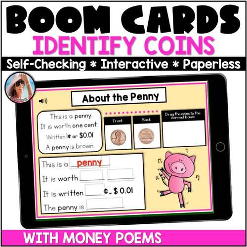 Identify Coins: Boom Cards & Printables – Bundle | TPT