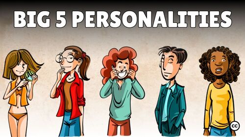 The Big Five Personality Traits by Sprouts Learning Materials | TPT