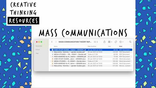 ANALYZING Film TV & Advertising | Mass Media | REPRESENTATION Gender ...