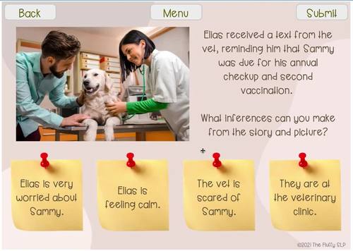 Social Inferencing Boom Cards | Social Skills | Teenage by The Fluffy SLP