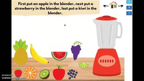 Following Three Step Directions BOOM Cards™ Smoothie Style Language ...