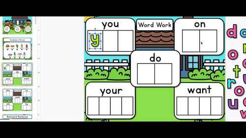 Digital Books: Summer Google Seesaw | Digital Emergent Readers | TPT