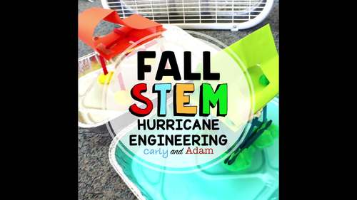 Hurricane STEM Challenge Weather Activity Natural Disasters Worksheets