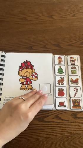 What I see at Christmas - An interactive book to help learn Christmas ...