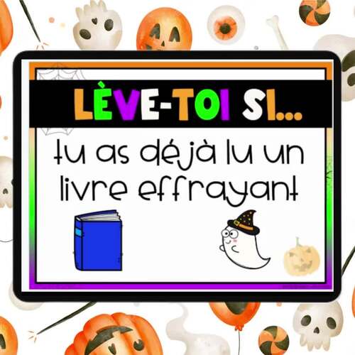 French Halloween Digital Games Bundle by Sprinkle it with French