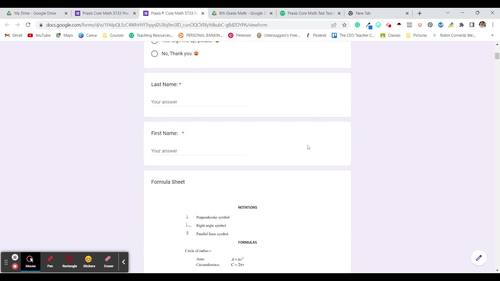 Praxis Core Math 5733 Practice Test by Robin Cornecki - Round Robin Math