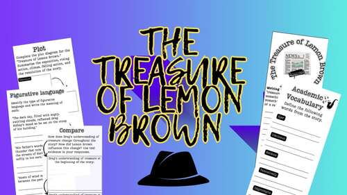 The Treasure of Lemon Brown Foldable by Sunshine in Secondary | TPT