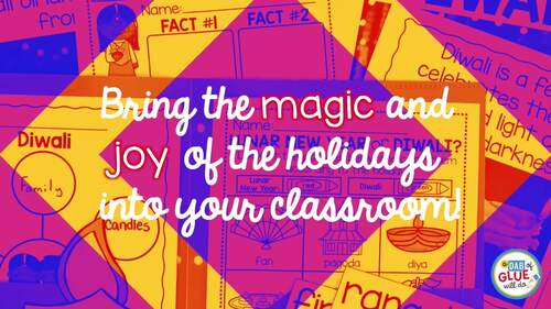 Diwali Unit: Diwali Diya Craft, Writing & Reading Activities ...