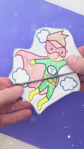 Ending Y as LONG I sound phonics craft with worksheets & activities Y ...