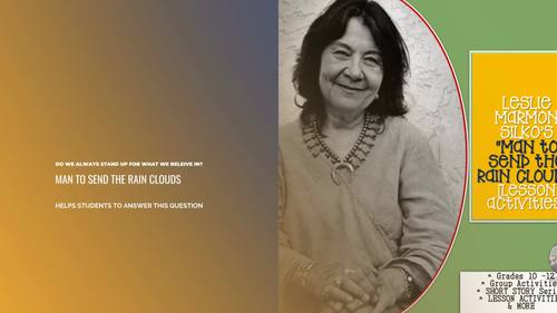 THE MAN TO SEND THE RAIN CLOUDS [LESSON ACTIVITIES] by The Angry ...