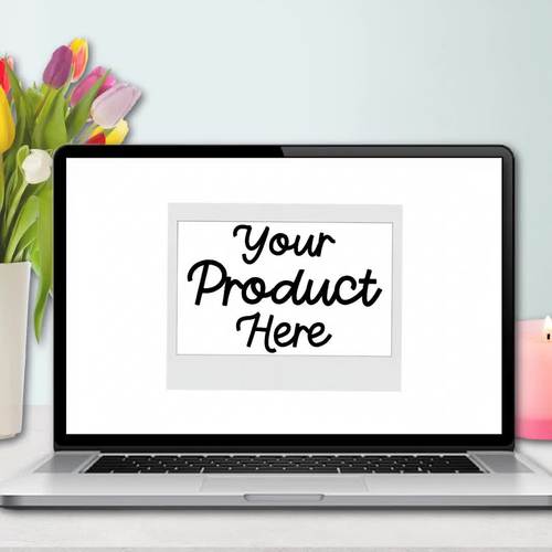 4 Styled Laptop Mockups by Majorly Mom Digitals | TPT