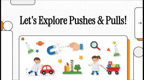 Pushes & Pulls Kindergarten Science BUNDLE | NGSS K-PS2-1 & K-PS2-2 ...