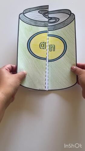 CVC Word Family Craft- Short A Craft by Liv and Leb | TPT