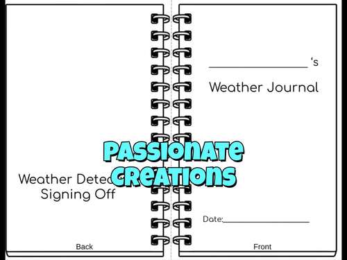 Weather Detectives: Interactive Weather Observation Journal I 2nd Grade ...
