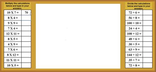 Mystery Digital Pixel Art NO PREP - Squirrel Multiplication and ...