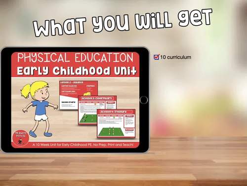 PE Early Childhood Unit and Lessons - Kindergarten to Grade 2 | TPT
