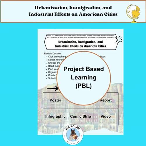 HSS 8.12.5 Urbanization, Immigration, & Industrial Effects on America ...