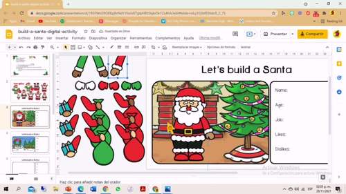 Build a Santa Digital and Printable Activities by The DecoCrafty Teacher
