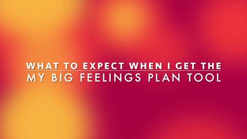 Big Feelings Emotional Regulation Plan | Elementary Calm-Down SEL Tool ...