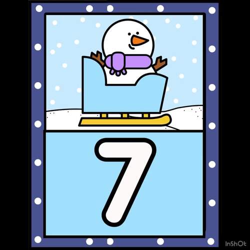 Kindergarten Winter Math Centers | Place Value and Numbers 1–20 Games