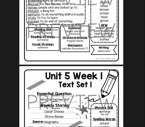 Florida Reading Wonders Weekly Newsletter Unit 5 | Second Grade ...