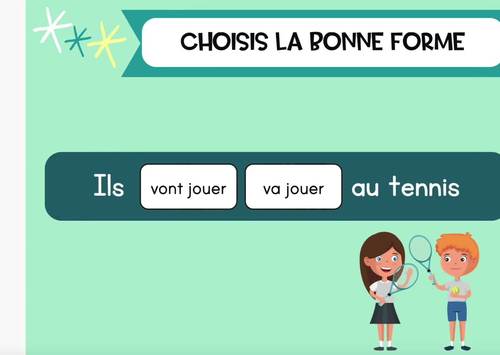 French Near Future BOOM CARDS | Futur Proche SET 2 by Digital For French