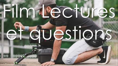 French Film Movie Reading Performance Task Comprehensible Input Cinéma