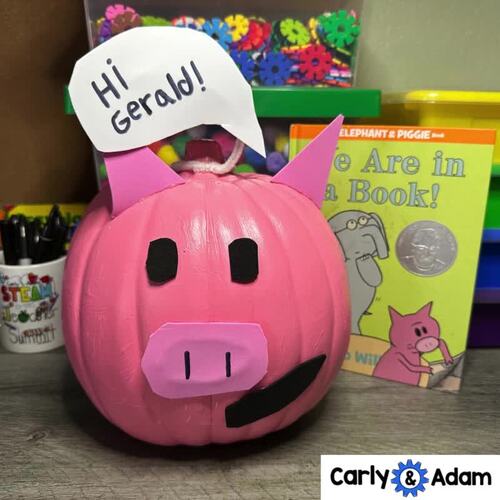 elephant pumpkin decorating