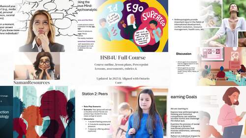 HSB4U - Grade 12 - Challenge and Change in Society - Full Course