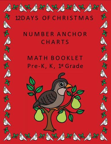 12 Days of Christmas Math Booklet by Froggy About Teaching Resources