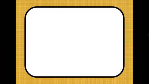 Boom Card Templates and Frames in Autumn and Fall Colors by Sheila ...