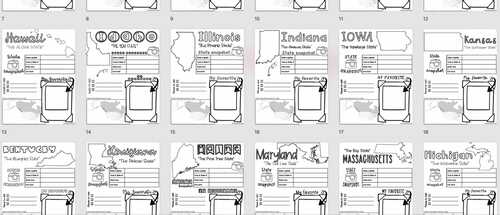 50 State Posters by The PNW Teacher | TPT