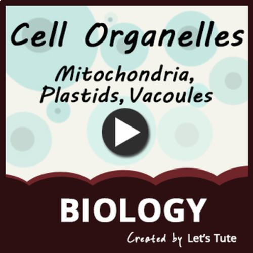 Science Biology Cell Organelles - Mitochondria, Plastids & Vacuoles