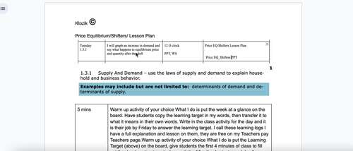 Price Equilibrium Shifters Lesson | Shifts in Supply and Demand | Economics