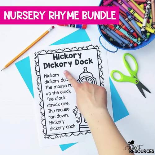 Nursery Rhyme Posters Bundle by Tweet Resources | TPT